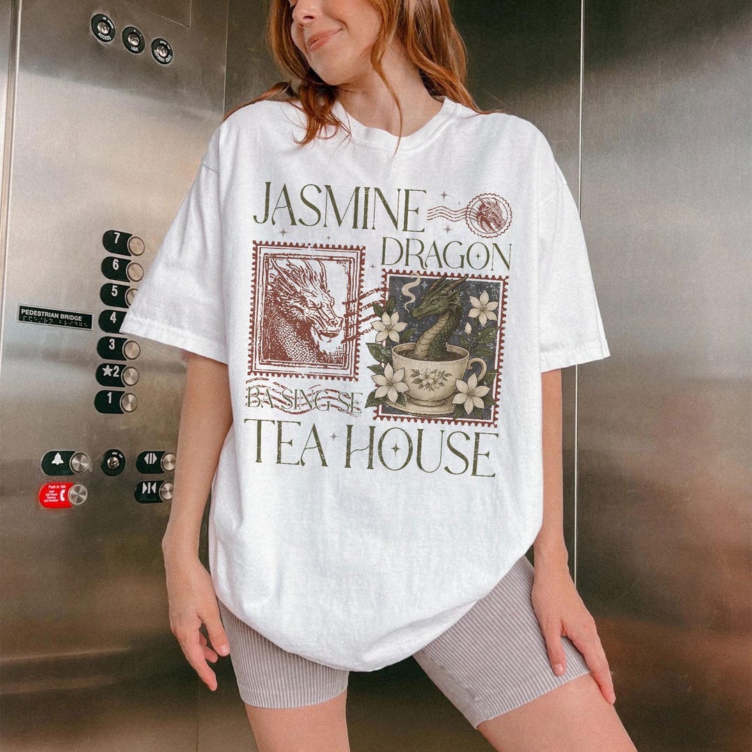 Jasmine Dragon Tea Shop Shirt, Uncle Iroh Shirt Gift, Anime Lover's ...