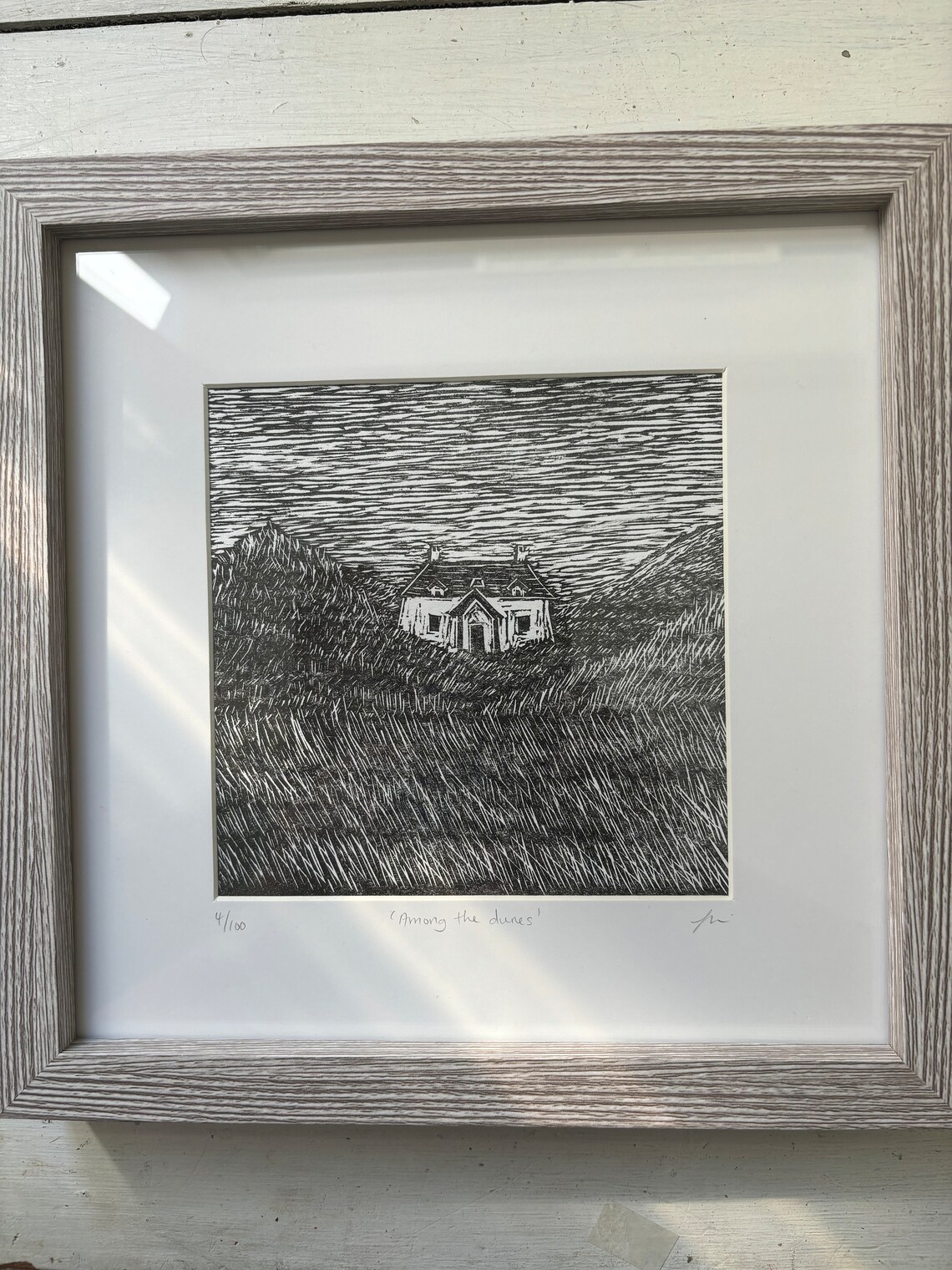 Scottish Croft Lino Print, an Original Limited Edition Linocut Print - Etsy