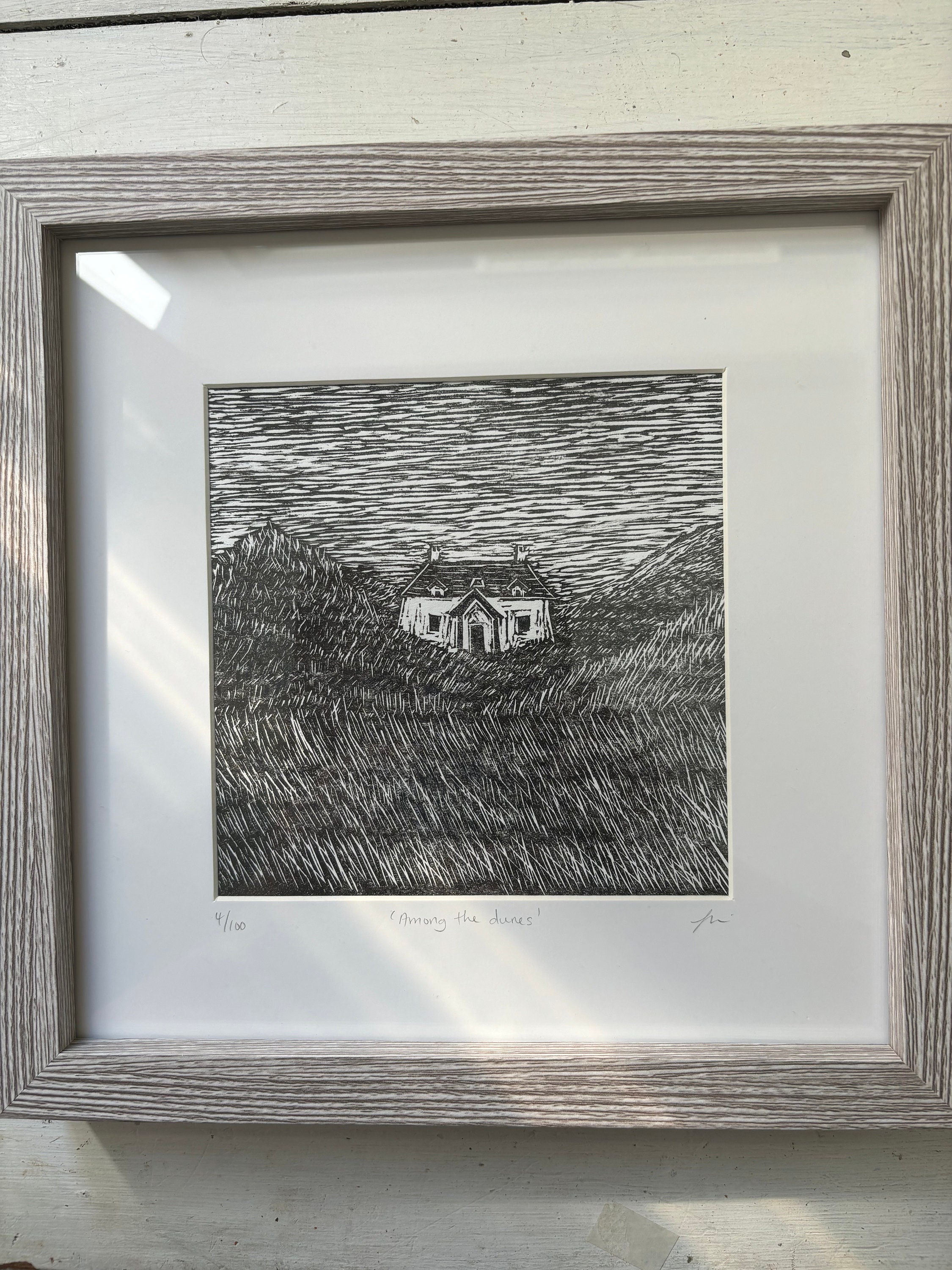 Scottish Croft Lino Print, an Original Limited Edition Linocut Print - Etsy