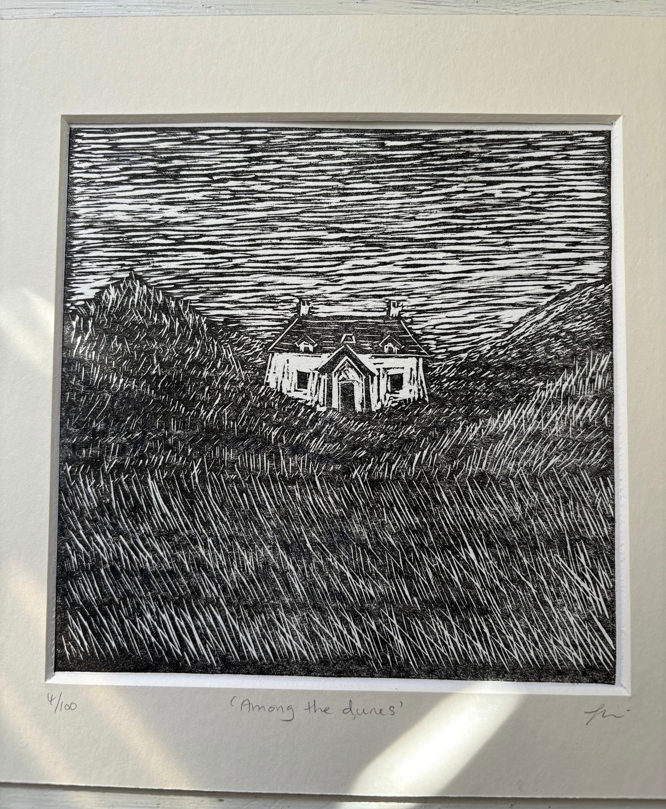 Scottish Croft Lino Print, an Original Limited Edition Linocut Print - Etsy