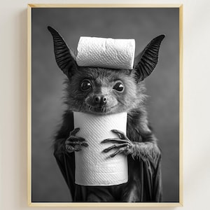 Bat Toilet Paper Roll - Etsy