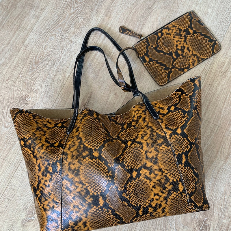 Snakeskin Bag - Etsy