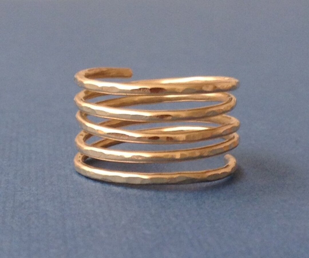 Spiral Ring (14k Gold Filled) - Etsy