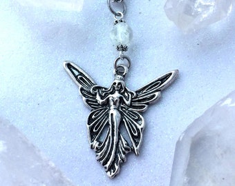 Fairy Wisp Glow Locket Orb Pendant Necklace Silver - Etsy