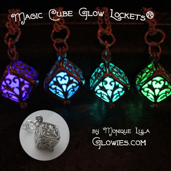 Glow in the Dark Locket - Etsy