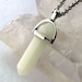 Glow Crystal Magic Necklace, Glow Necklace, Glowing Jewelry, Glow in ...