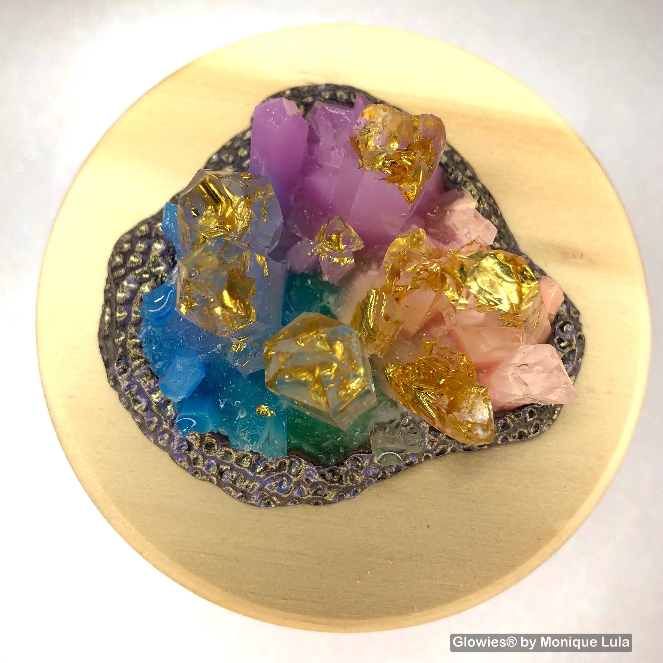 Glow in the Dark Crystal Sculpture #8