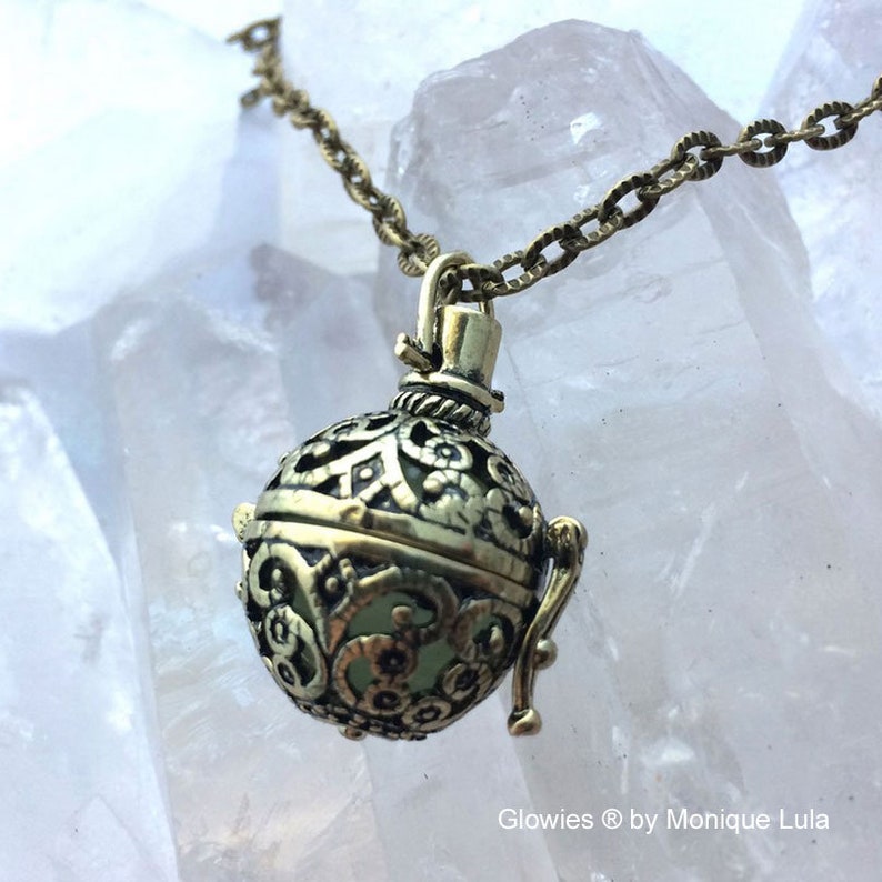 Enchanted Orb Glow Locket - Etsy