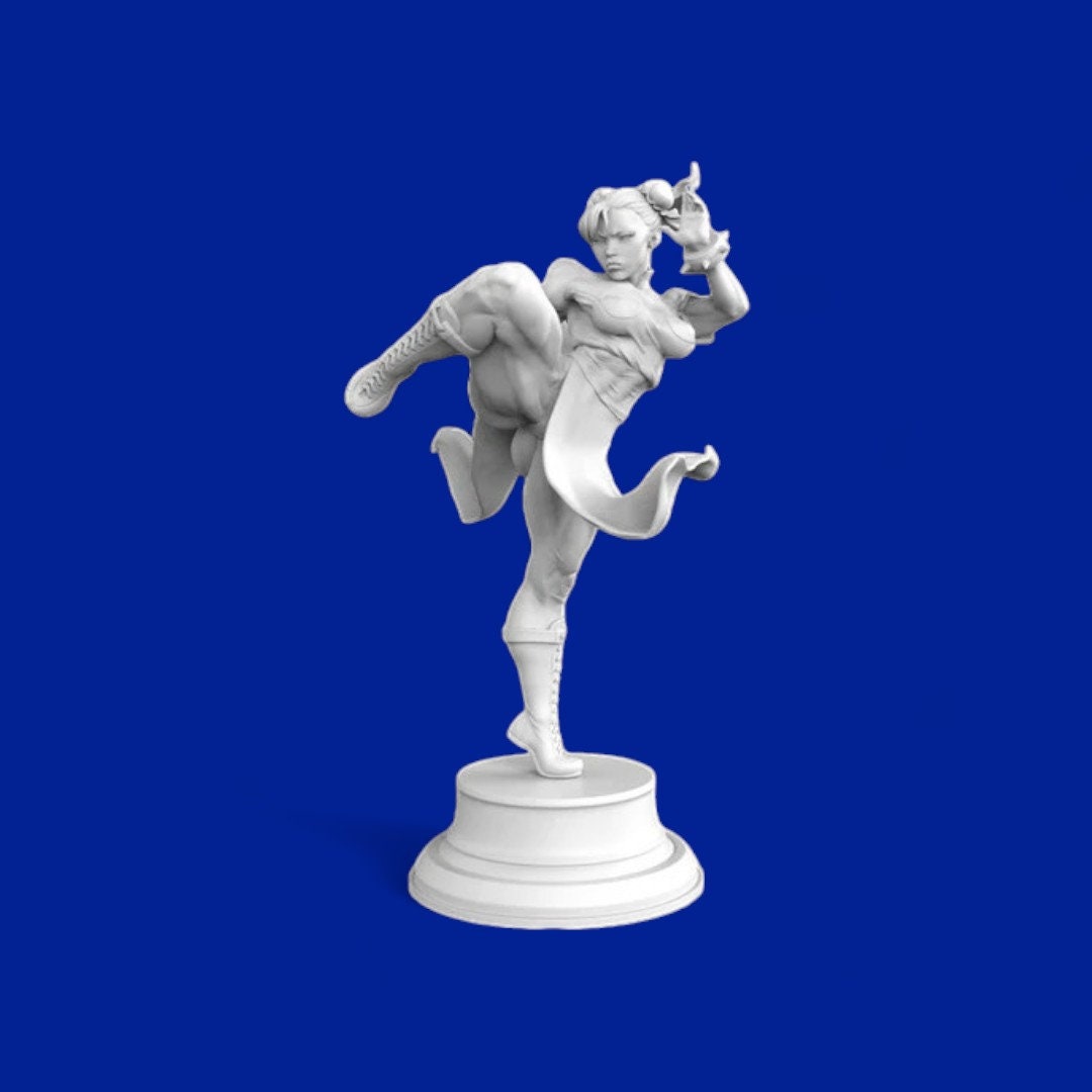 Street Fighter STL, Chun Li STL, Chun Li 3D Model - Etsy
