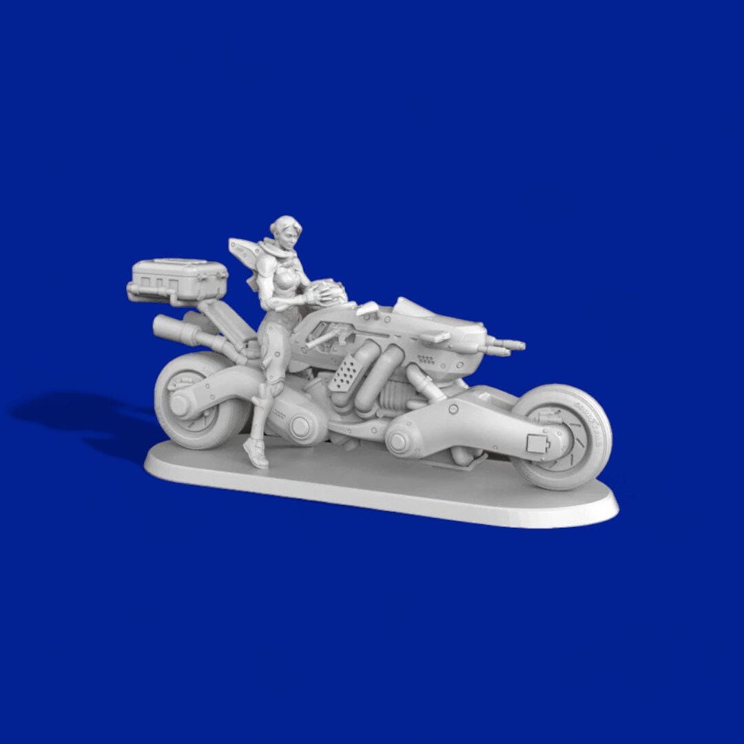 Sci Fi STL, Sci-fi Rider STL, Sci-fi Rider 3D Model - Etsy