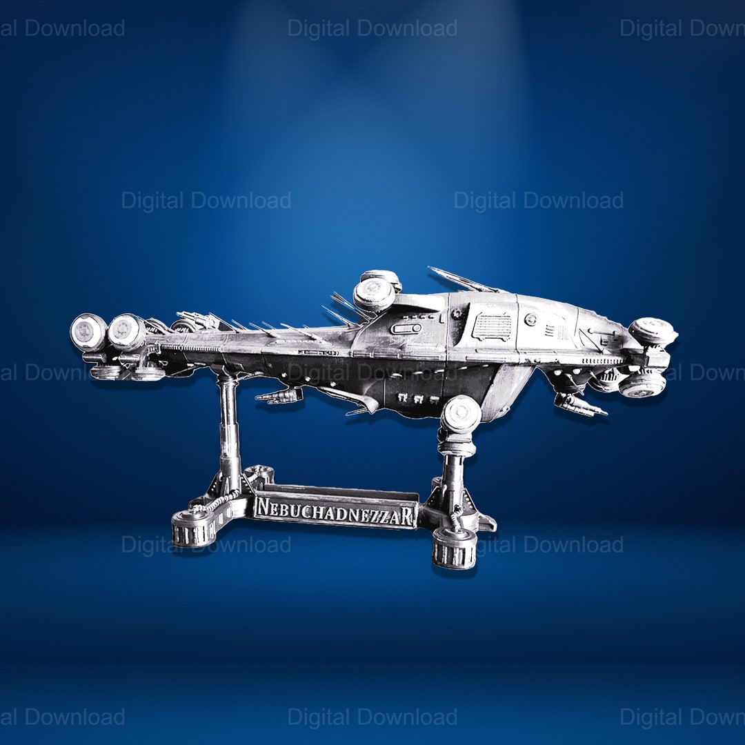 Nebuchadnezzar Hovercraft STL, Nebuchadnezzar Hovercraft 3D Model ...