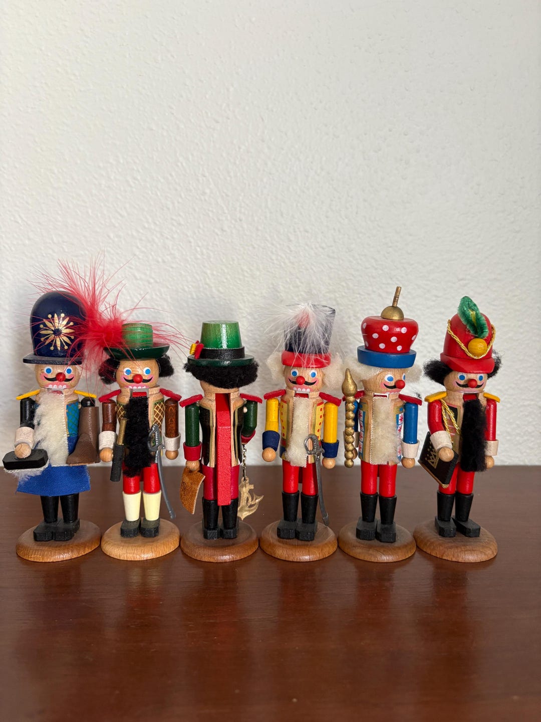 Steinbach Vintage Mini Nutcrackers Lot of 6 - Etsy