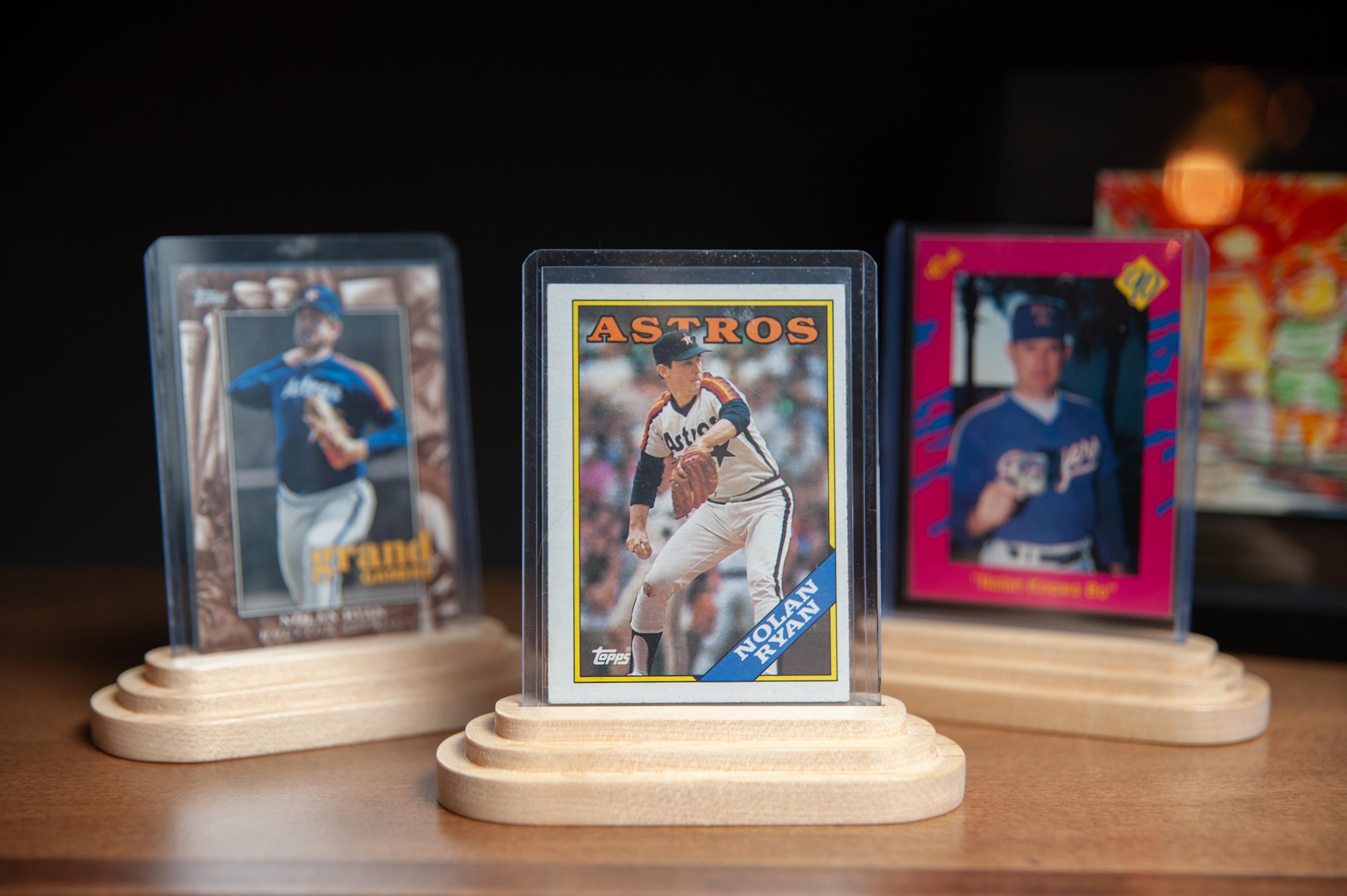 Top Loader Trading Card Display Stand – Walnut or Maple Solid Wood - Etsy