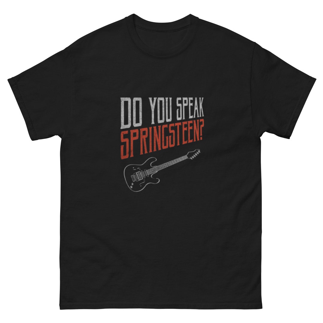 Bruce Springsteen T-shirt - Etsy
