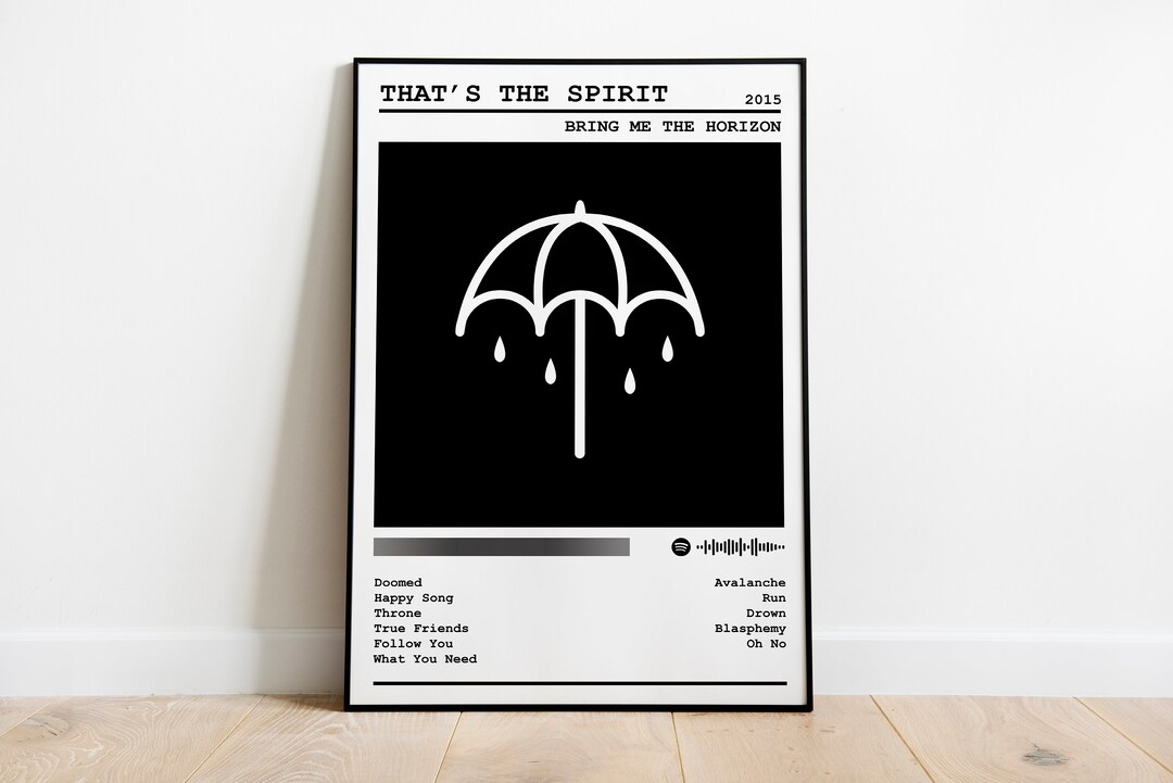Bring Me the Horizon Poster Print That's the Spirit Album Poster Music ...