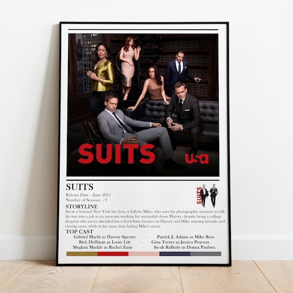 Suits Tv Show - Etsy Australia