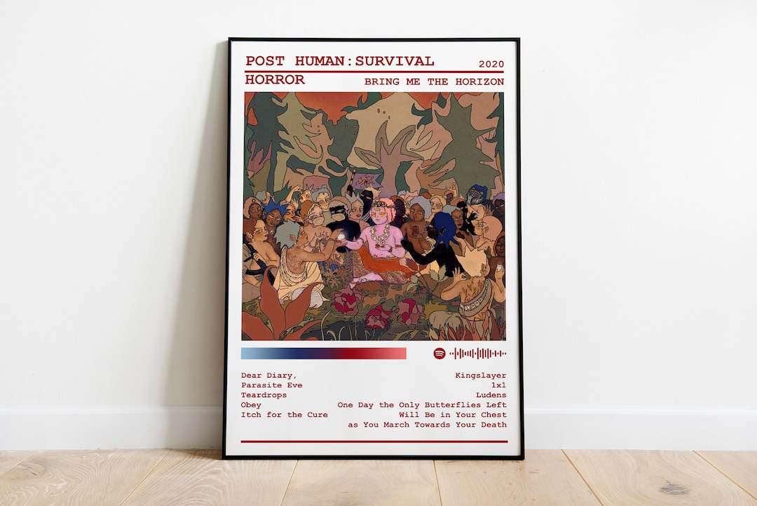 Bring Me the Horizon Poster Print Post Human Album Poster Music Poster ...