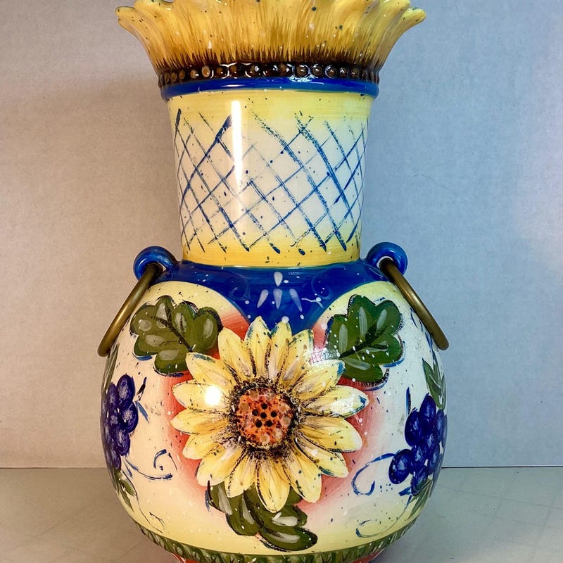 Spanish Vase - Etsy
