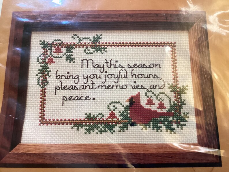 Cross Stitch Kit, the Creative Circle Kit 2161, Pleasant Memories ...