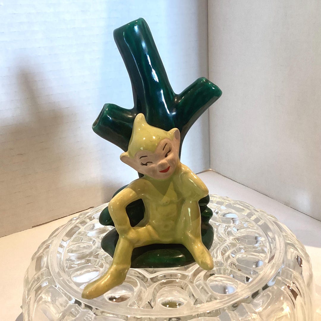 Pixie/elf Treasure Craft Lime Pixie in Front of a Tree. in Perfect ...