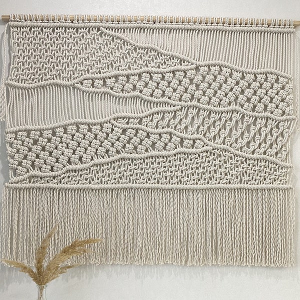 Large Macrame Wall Hanging - Etsy