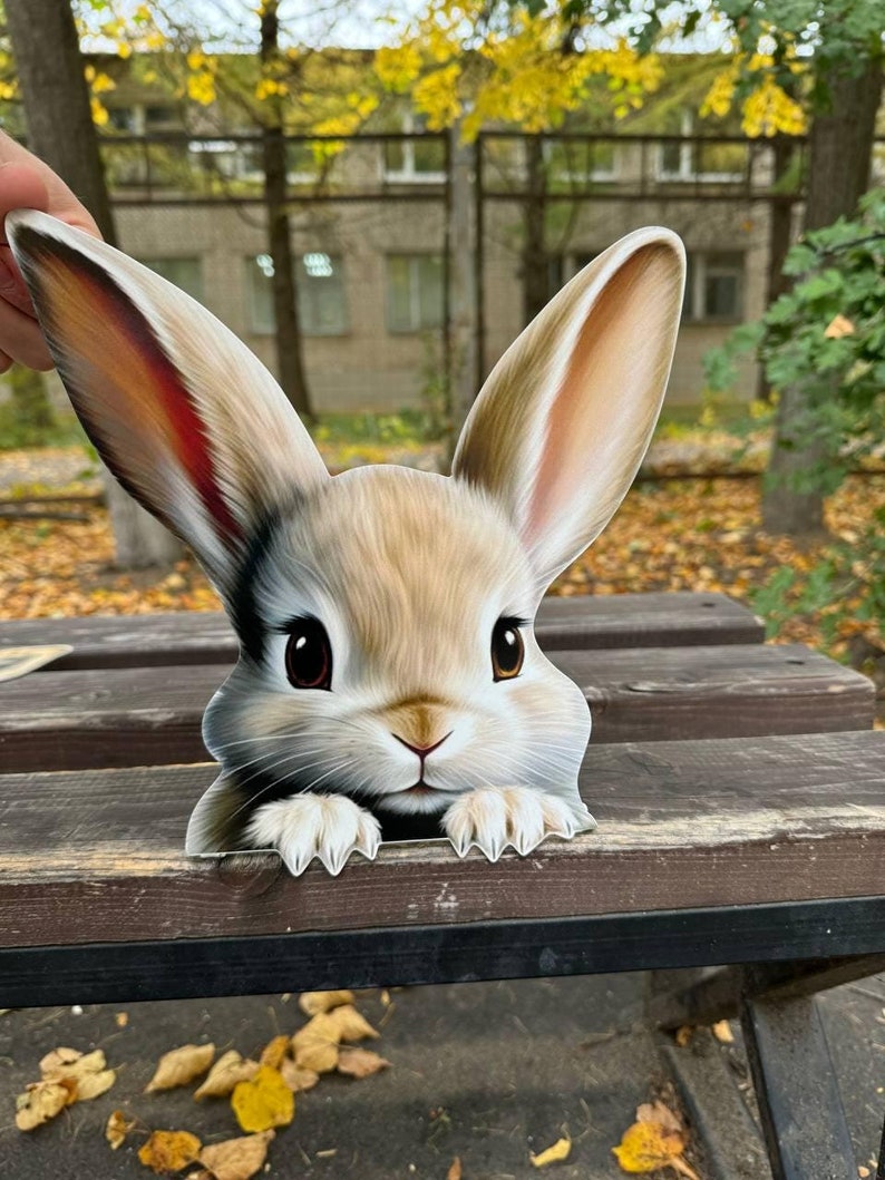 Metal Outdoor Garden Decor Rabbit for Home or Farm Housewarming Gift - Etsy