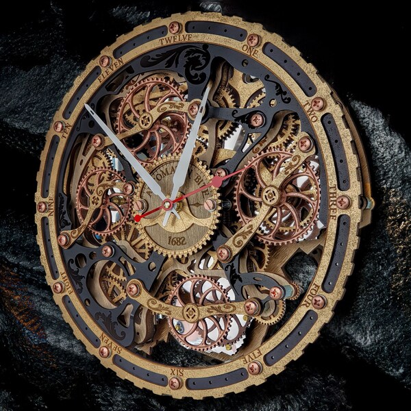 Steampunk Clock - Etsy