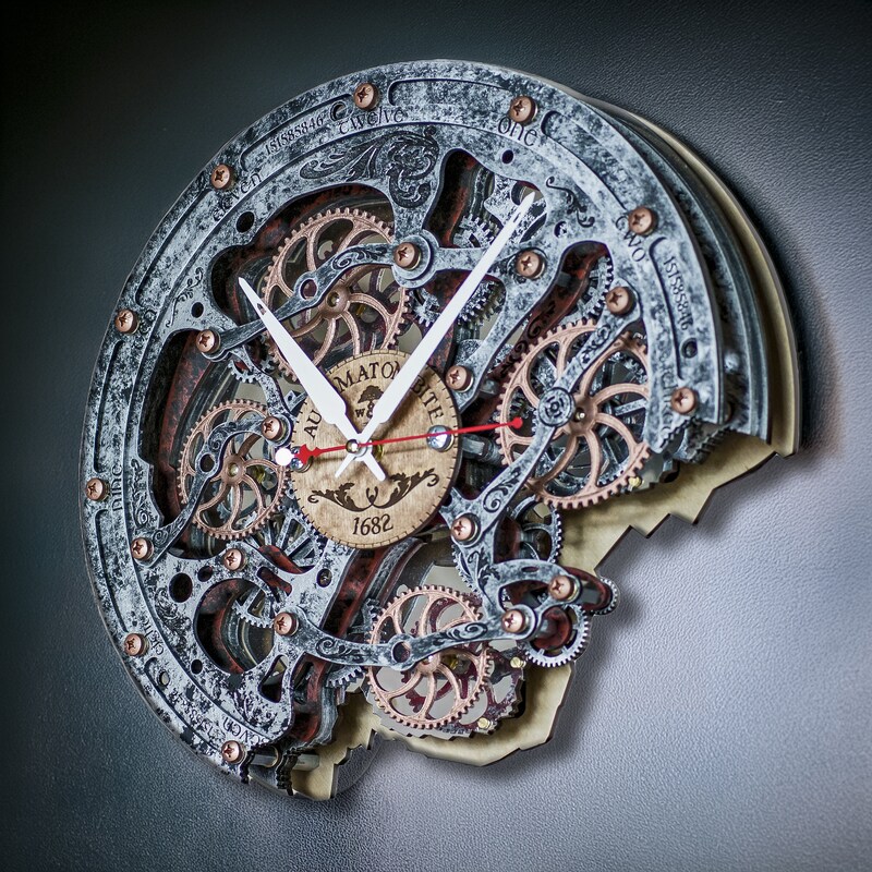Steampunk Wall Clock - Etsy