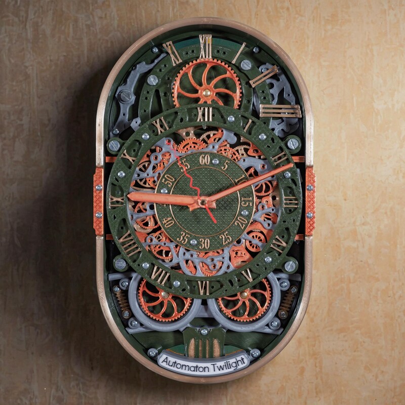Steampunk Wall Clock - Etsy