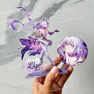 Honkai: Star Rail Castorice Art Print- Standee, Keychain, Shaker Charm ...