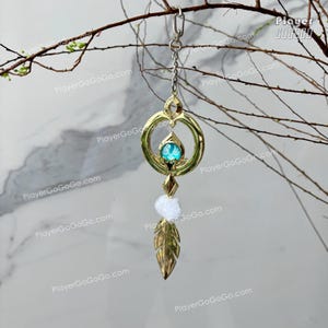 Genshin Impact Wanderer Vision Charm With Fabric Ball, Wanderer Cosplay ...