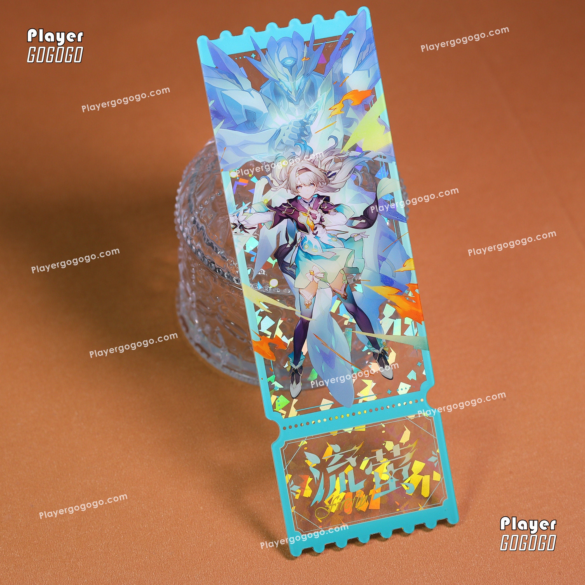 Honkai: Star Rail Firefly Art Print Set Standee, Charm, Shaker Ticket ...