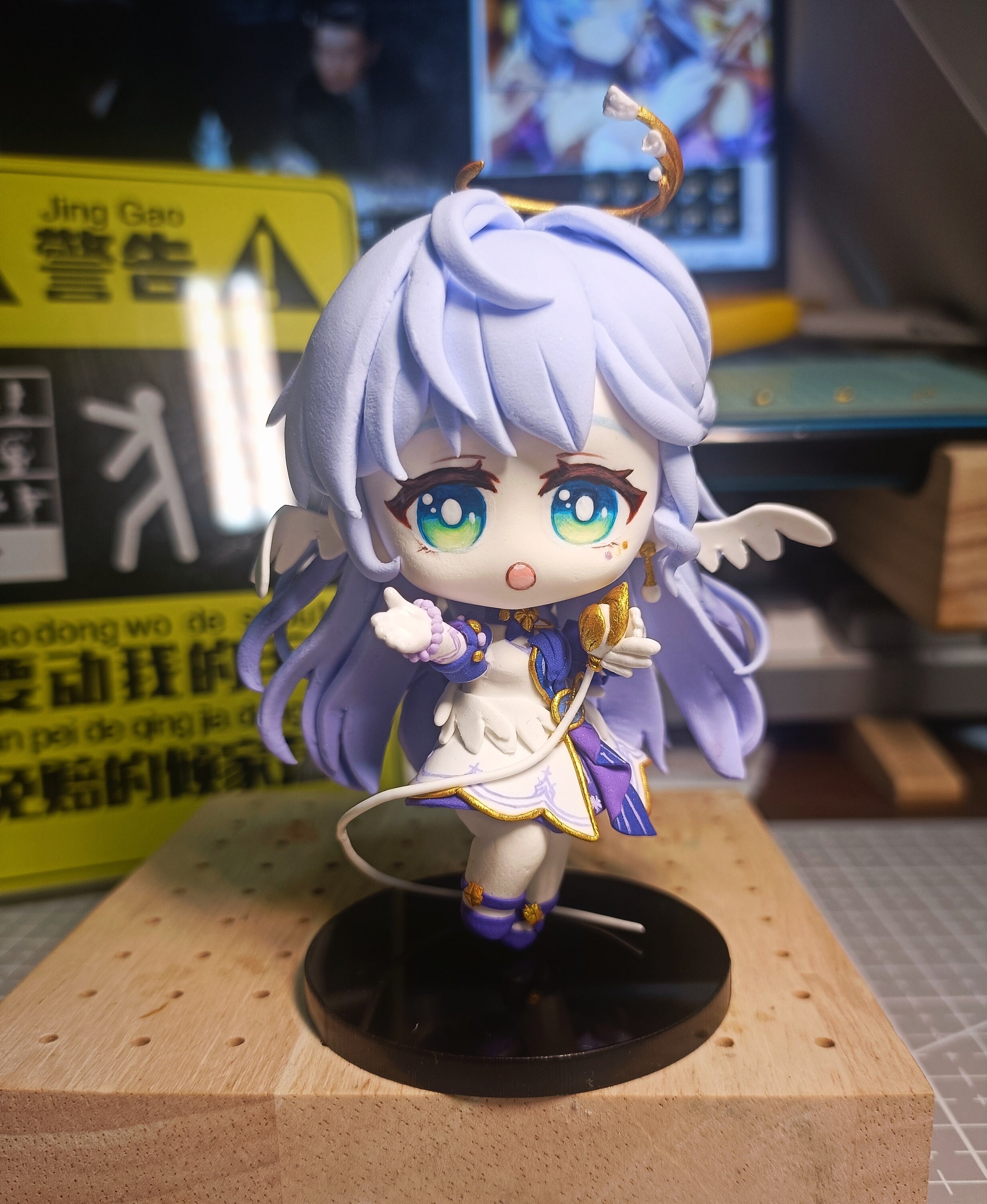 Honkai: Star Rail Robin Clay Figure, Miss Robin HSR Figurine, Custom ...