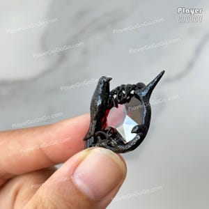 Love and Deepspace Sylus Crow Pin, Sylus Jewelry 秦徹 戀與深空 シン 진운 - Etsy