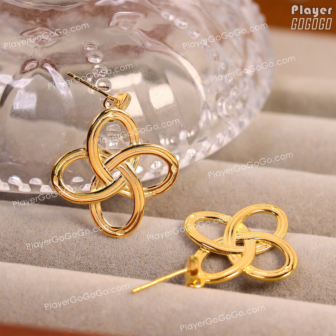 Silver Made Honkai Impact Mobius Earrings for Cosplay and Daily Wear ...