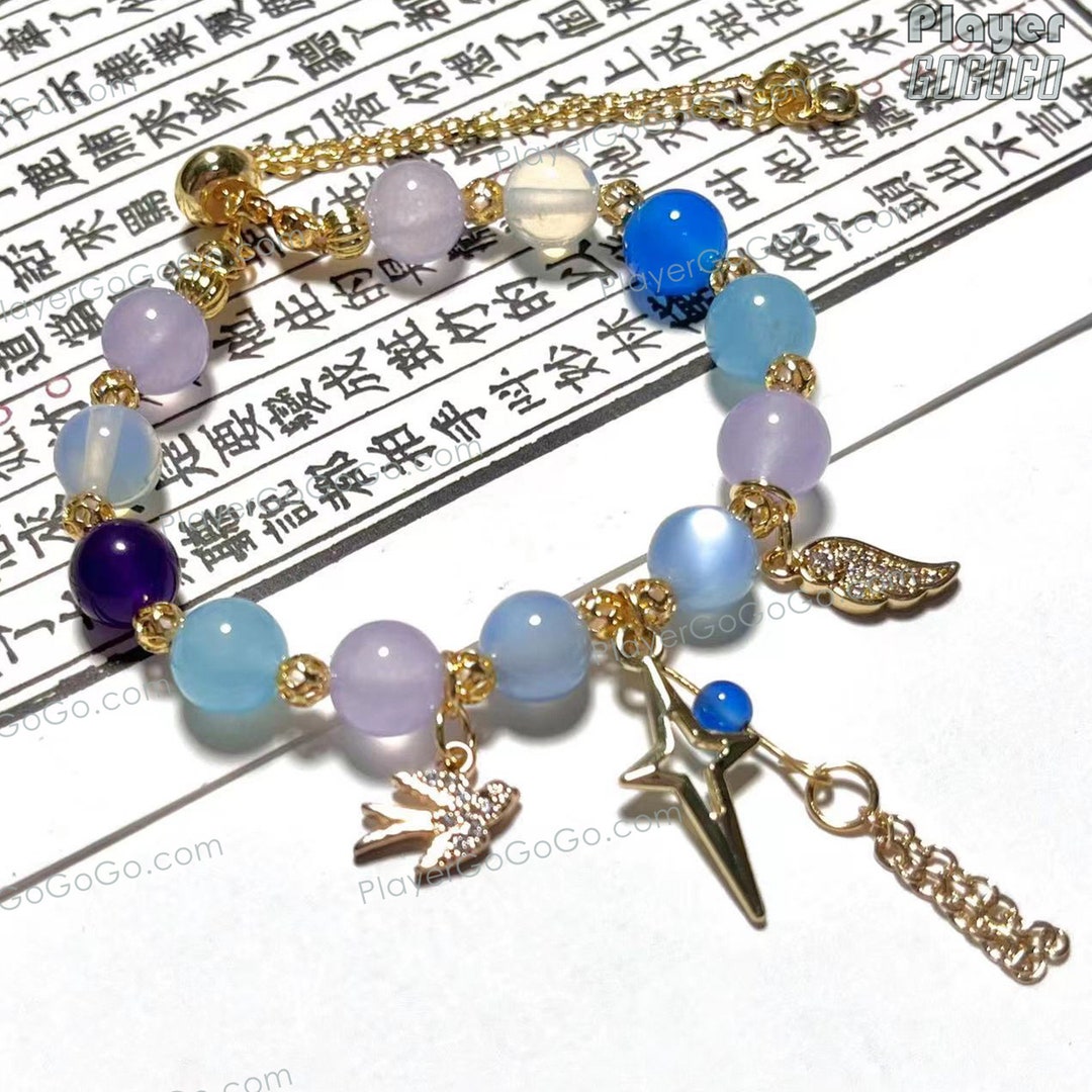 Honkai: Star Rail Sunday Beaded Bracelet Length Adjustable, Natural ...