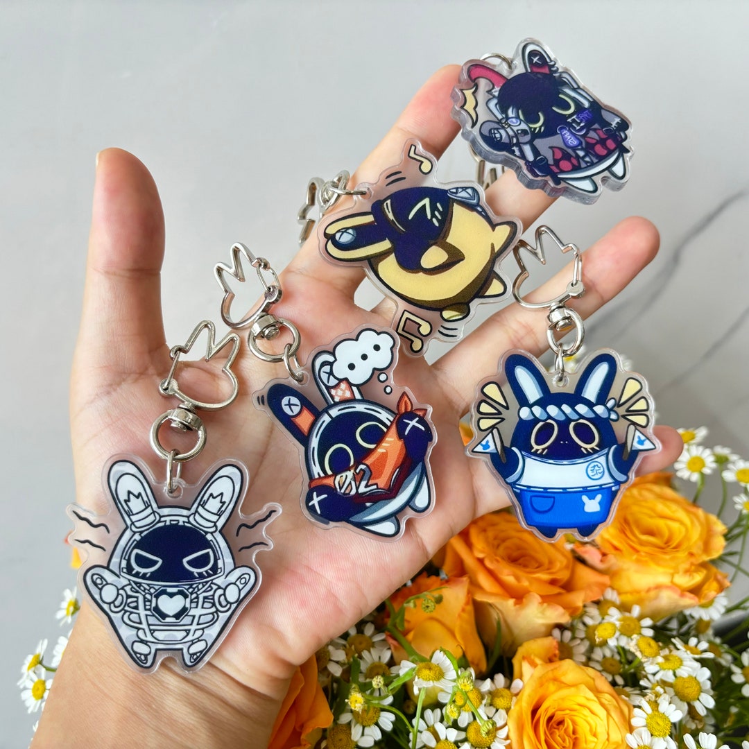 Zenless Zone Zero Bangboo Acrylic Charms, ZZZ Figures - Etsy