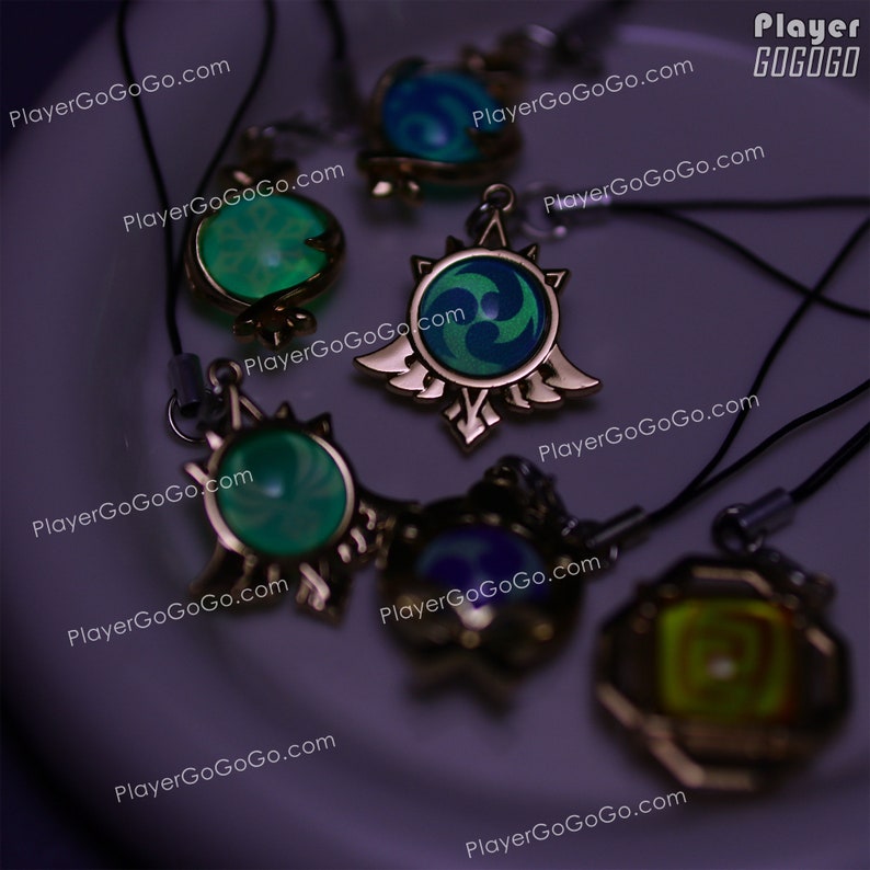 Genshin Impact Vision Chain, Fontaine Ankhe, Inazuma, Liyue, Mondstadt ...