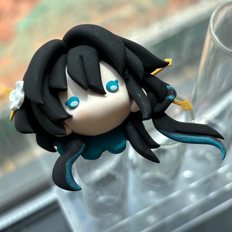 Honkai: Star Rail Ruan Mei Clay Figurine Charm, Ruan Mei HSR ...