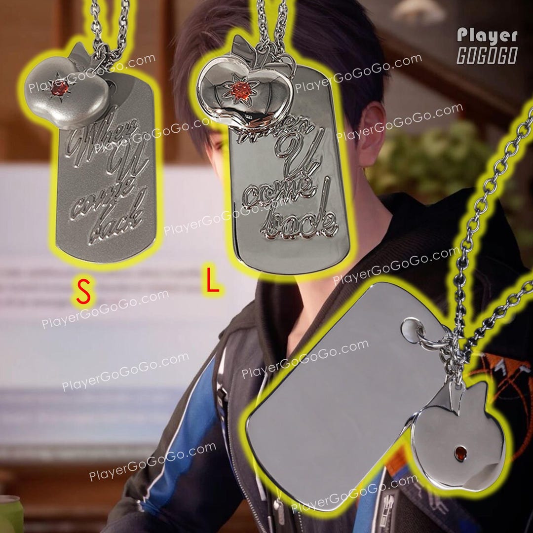 Love and Deepspace Caleb Apple Pendant Necklace 夏以昼 戀與深空 - Etsy