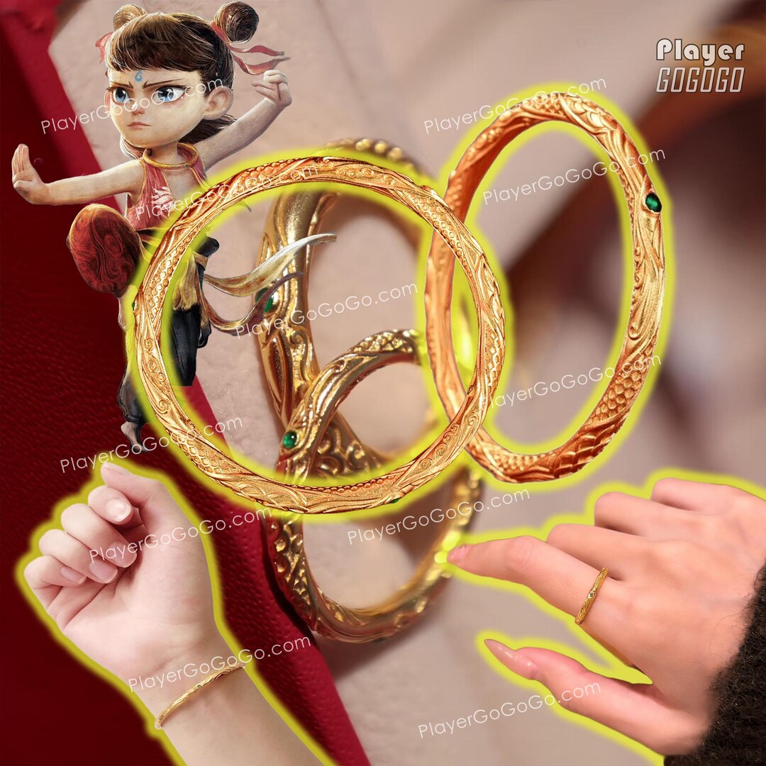 Silver Made Ne Zha the Universe Ring Fixed Size Bracelet / Ring - Etsy