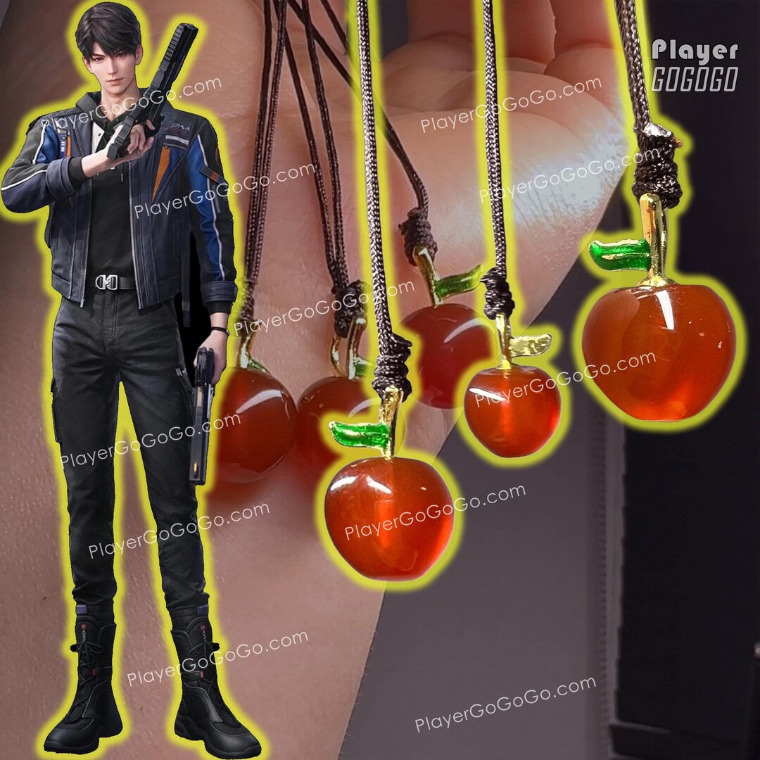 Red Agate Made Love and Deepspace Caleb Apple Phone Charm, LADS Caleb ...
