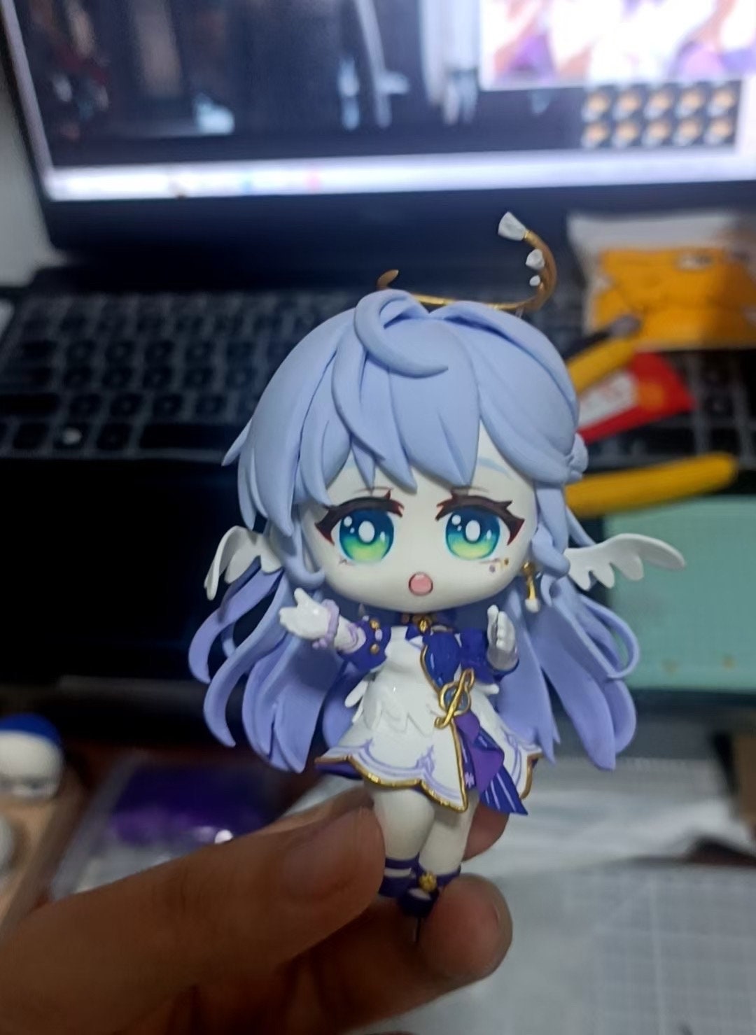 Honkai: Star Rail Robin Clay Figure, Miss Robin HSR Figurine, Custom ...