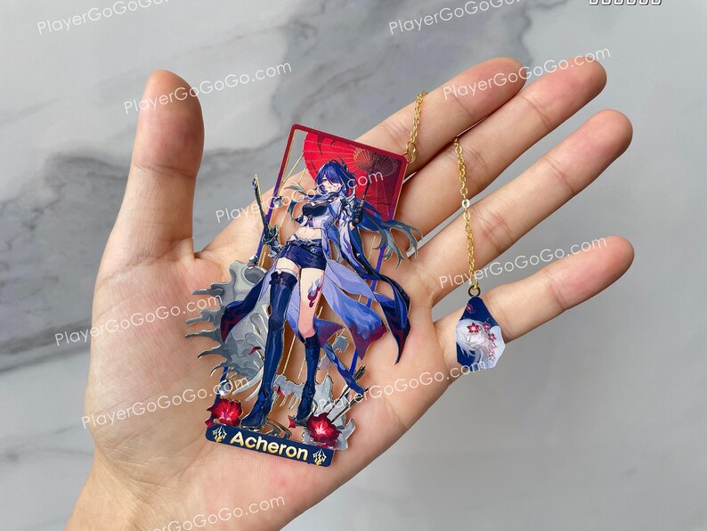Honkai: Star Rail Copper Bookmark of All Characters, HSR Figures Metal ...