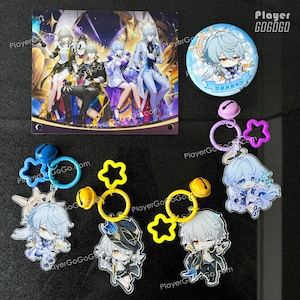 Honkai: Star Rail Robin, Sunday, Stelle, Caelus Art Print - HSR ...