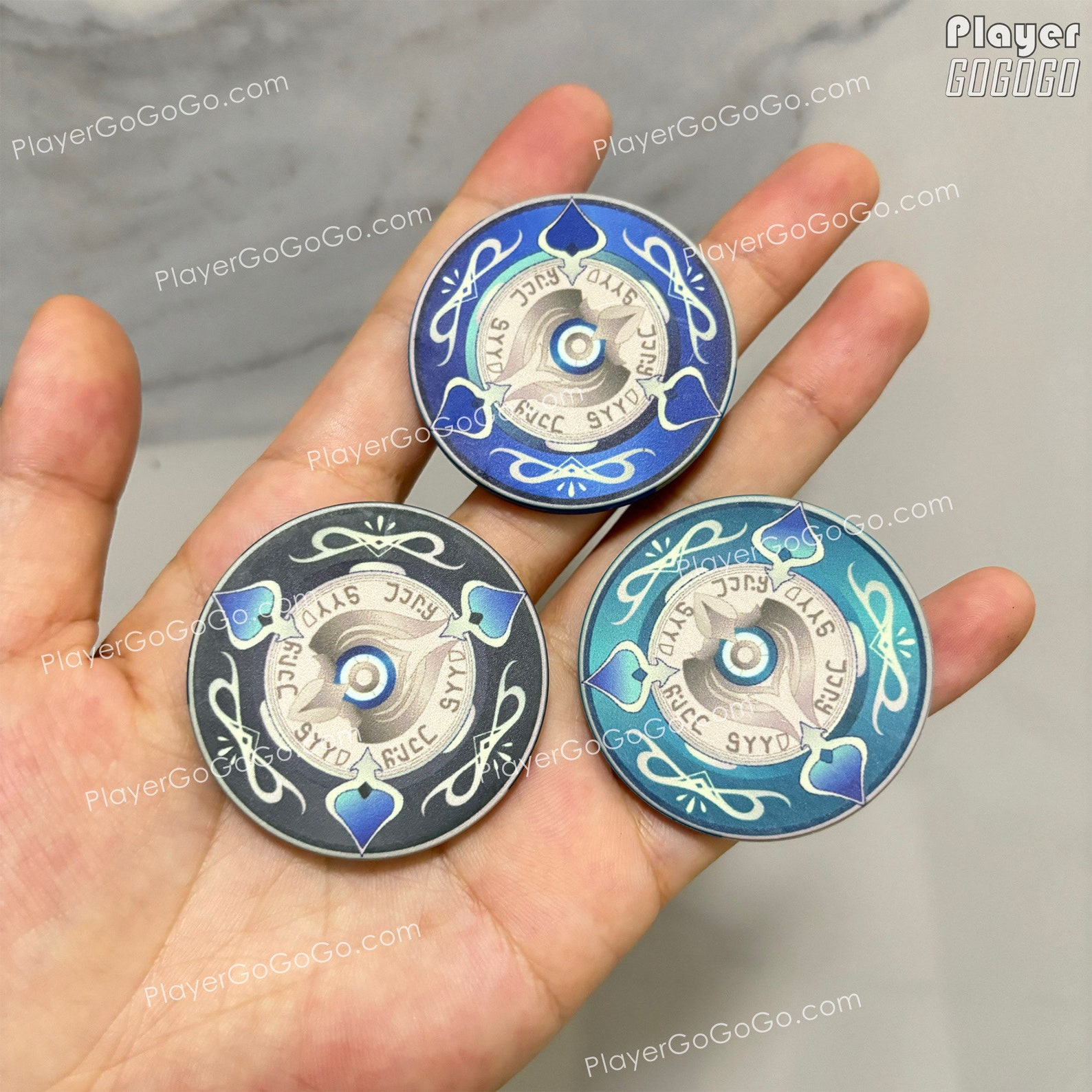 Honkai: Star Rail Aventurine Coin / Enamel Pin, Aventurine Chip Set ...