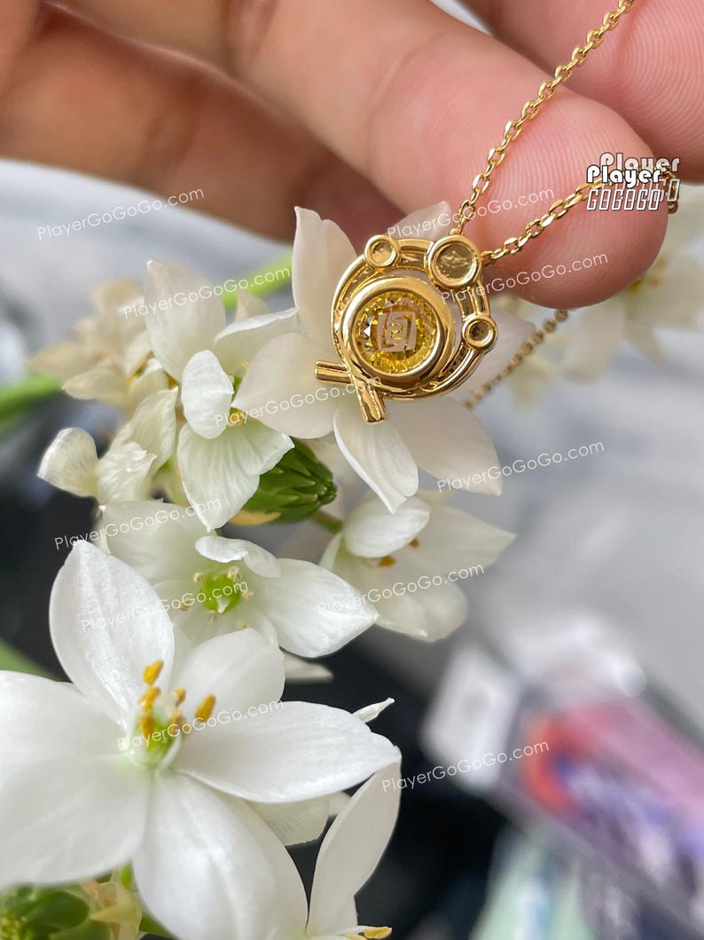 High-quality Genshin Impact Vision Collarbone Chain Necklace Fontain ...