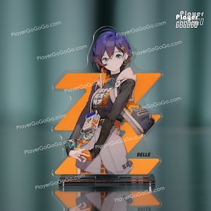Zenless Zone Zero Standees, ZZZ Figures of Nicole, Wise, Belle, Corin ...