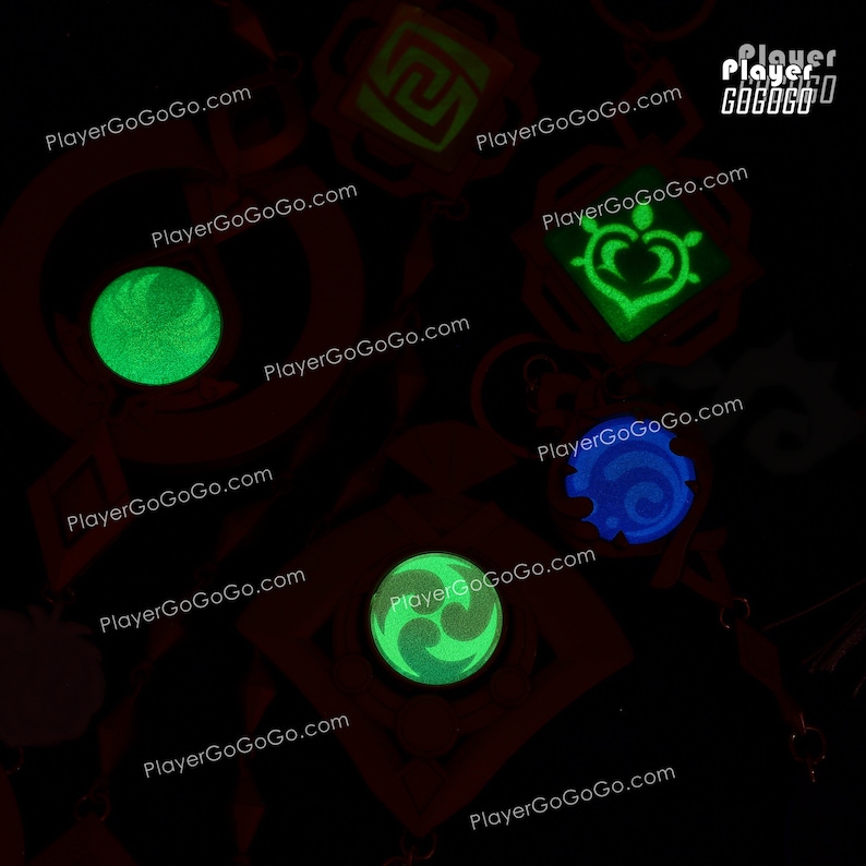 Luminous Genshin Impact Venti Vision Charm, Genshin Barbatos Cosplay ...