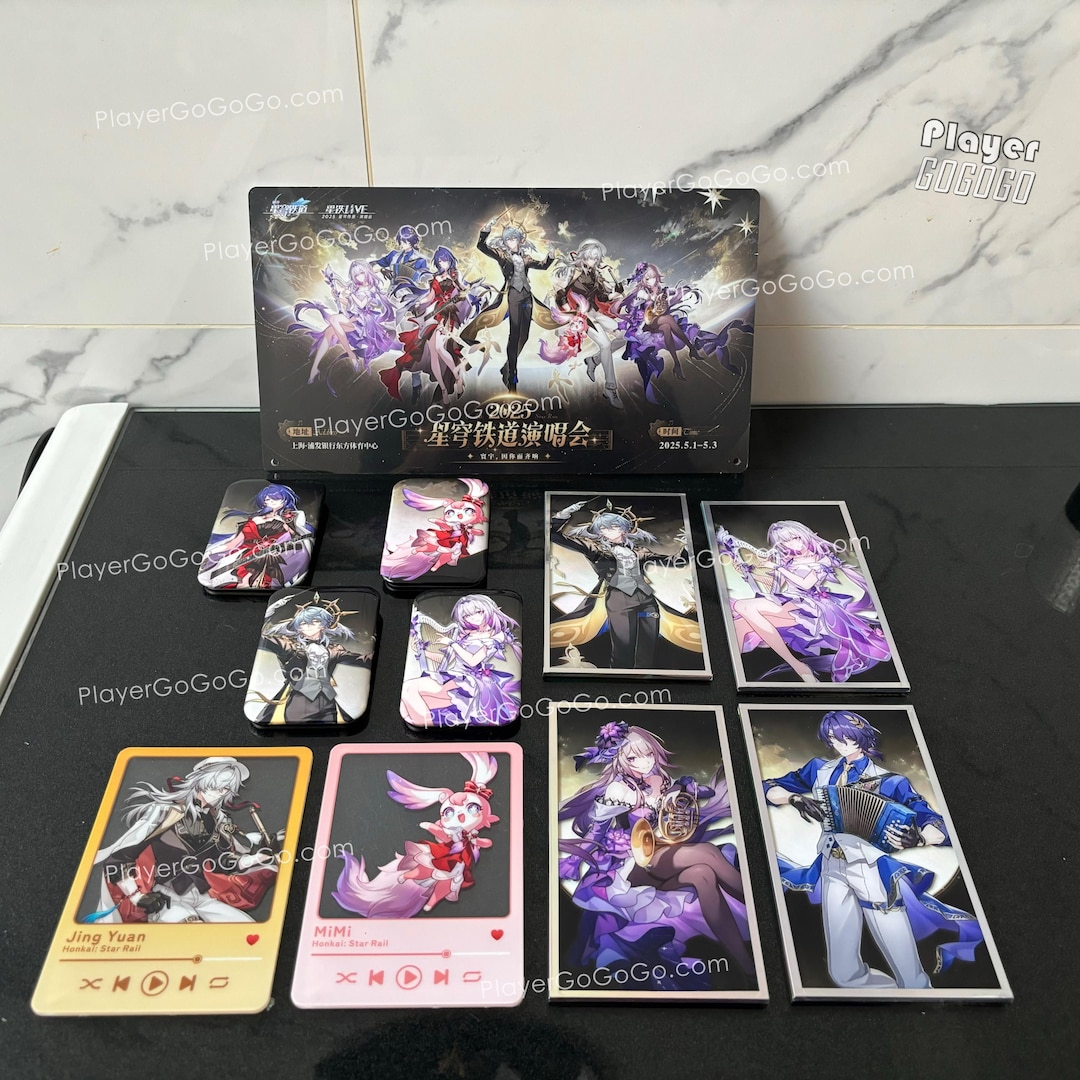 Honkai : impression d'art Star Rail Concert 2025 - voyageur debout ...